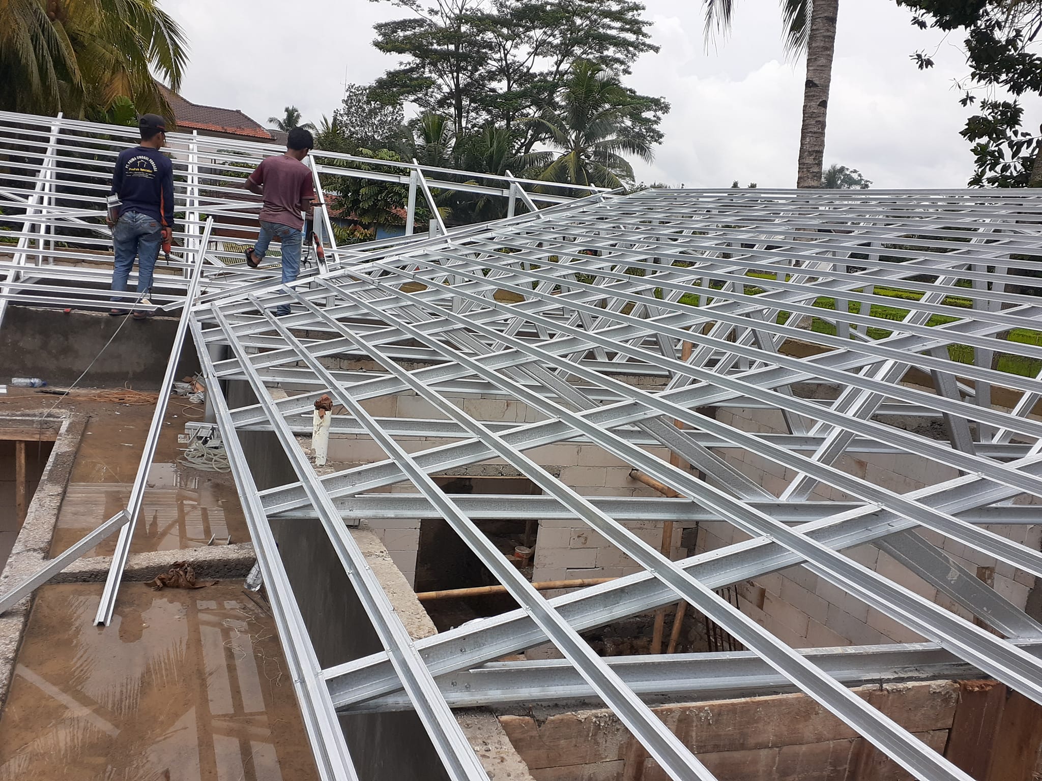 Renovasi Bongkar Pasang Rangka Atap Baja Ringan Jogja Yogyakarta ...