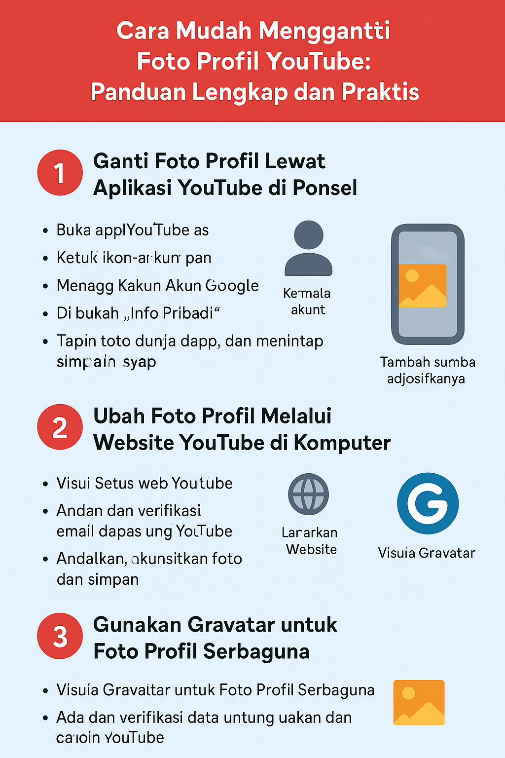 Cara Mudah Mengganti Foto Profil YouTube: Panduan Lengkap dan Praktis ...